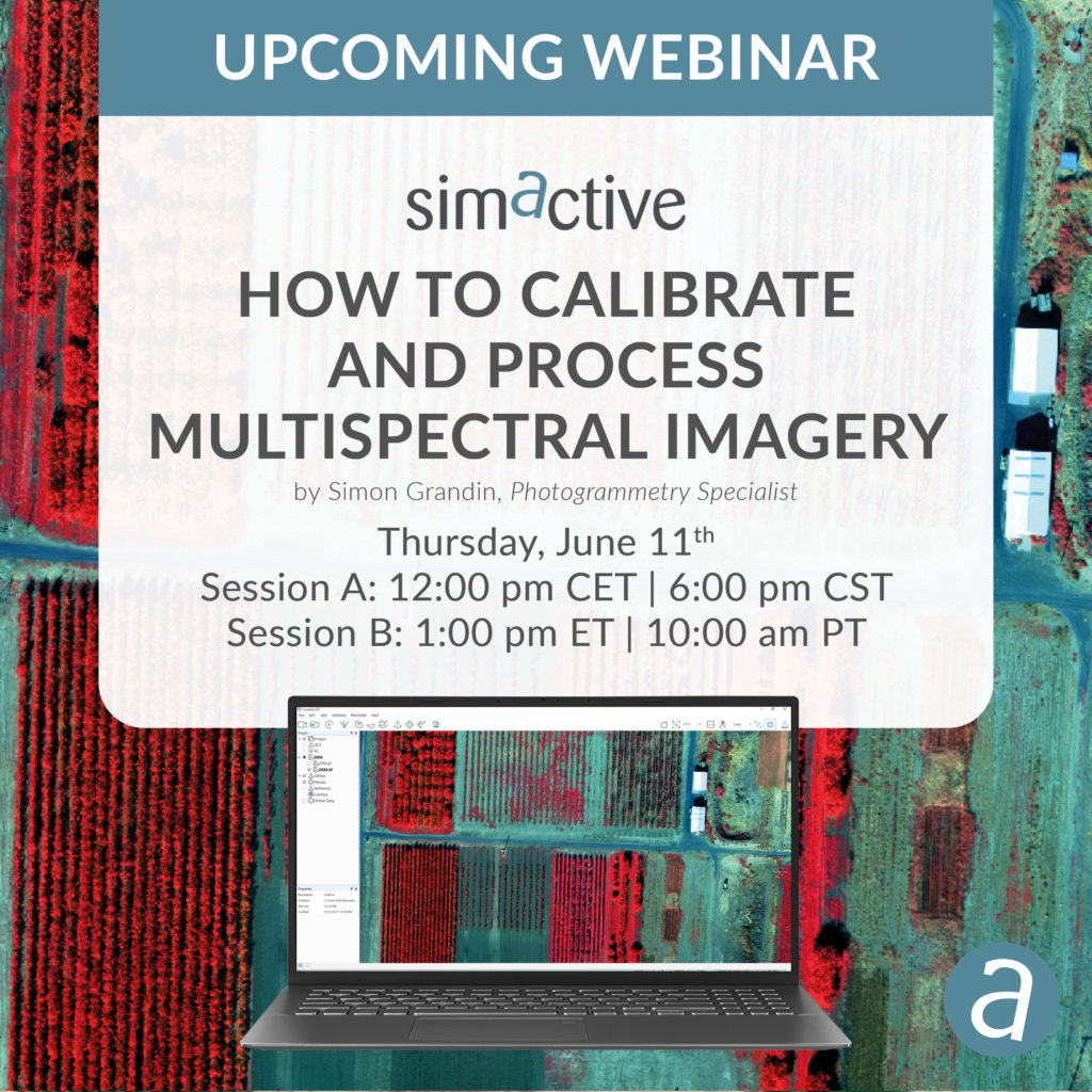 SimActive Webinar: How to Calibrate and Process Multispectral Imagery - LIDAR Magazine