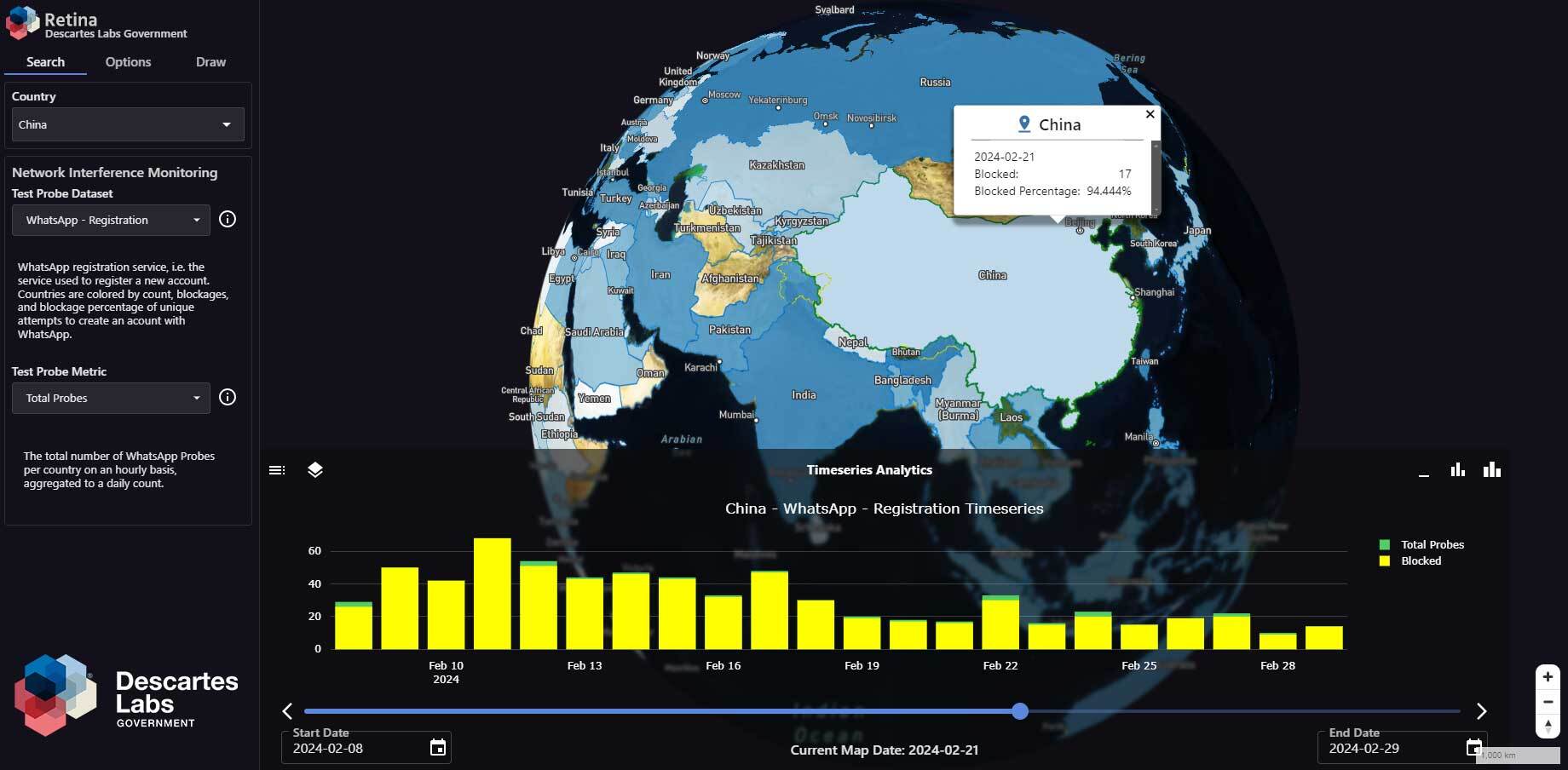 Descartes Labs Government Launches Retina at GEOINT 2024 - LIDAR Magazine