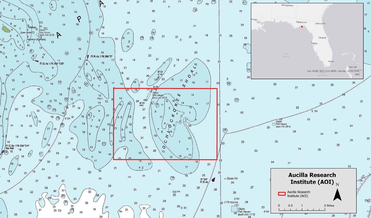 Century-Old Maps of Ochlockonee Shoal Updated with Topobathymetric ...