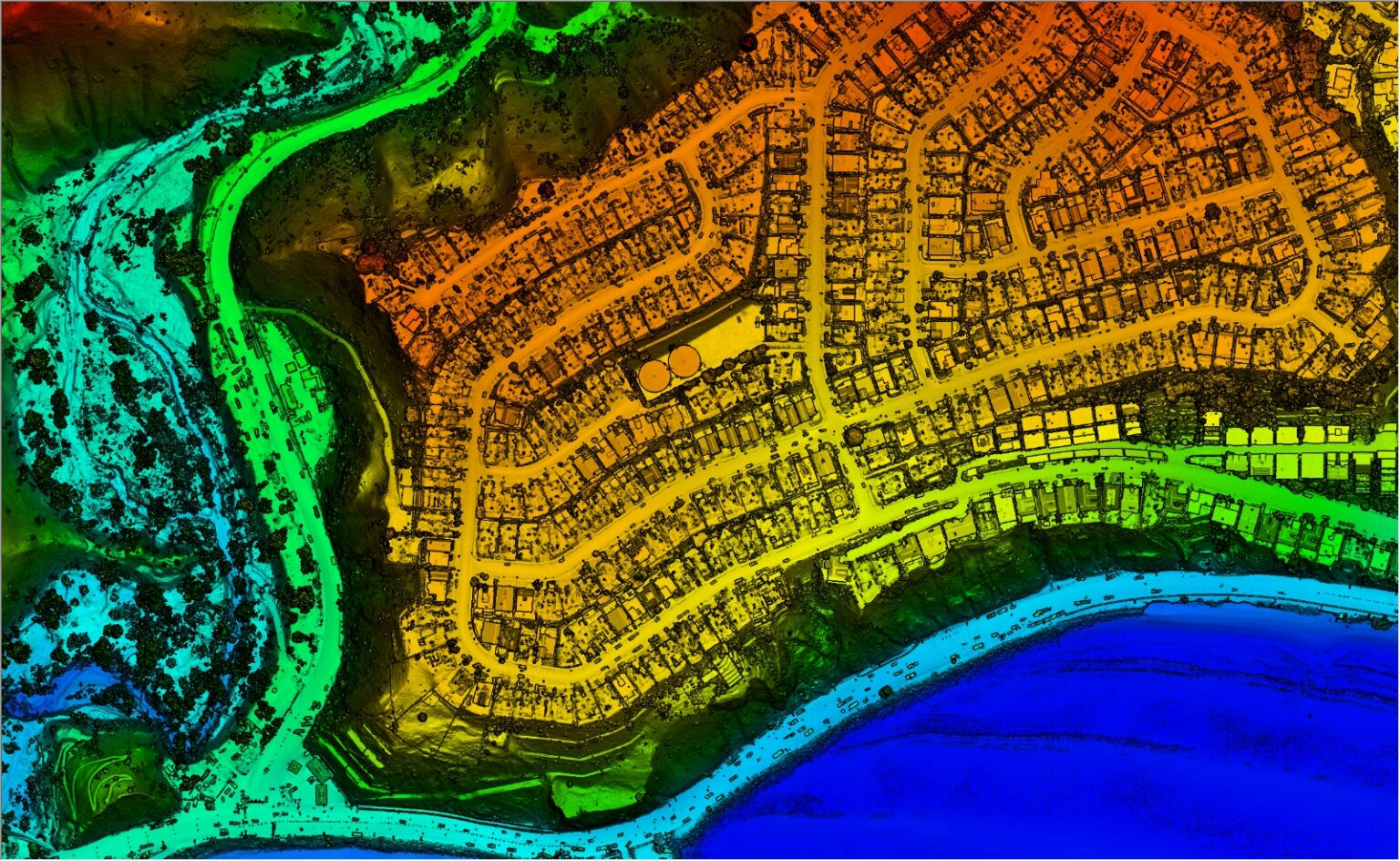 NV5 and USGS Release High Resolution Lidar Data of Palisades Fire and ...