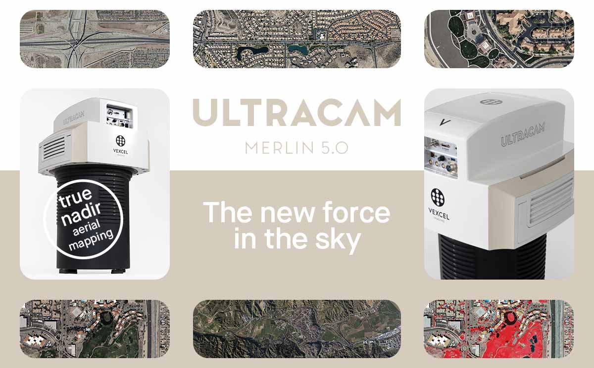 Vexcel Imaging Introduces the All-New UltraCam Merlin 5.0 - LIDAR Magazine